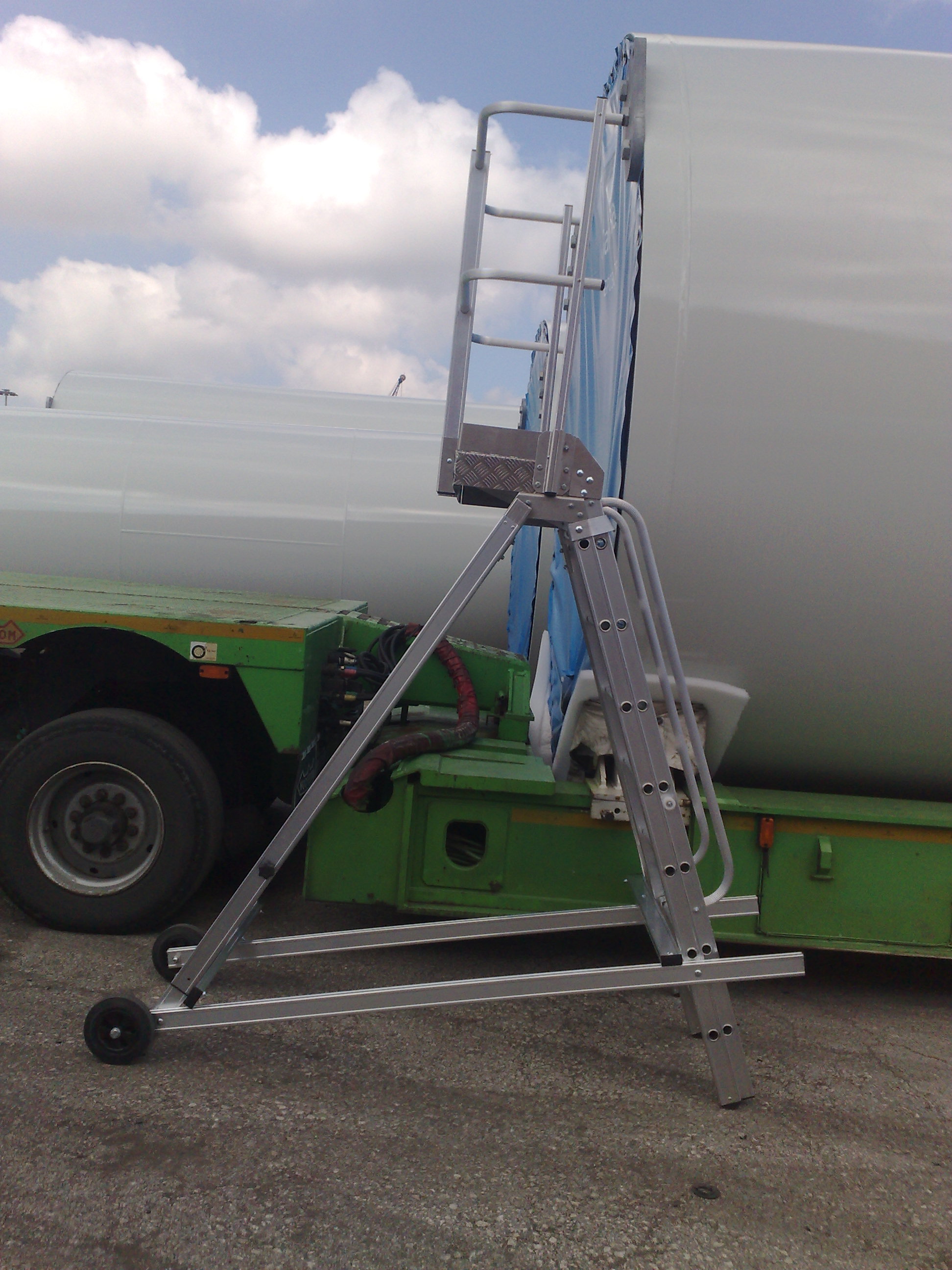 Carro extensible con plataforma derecha | Skan